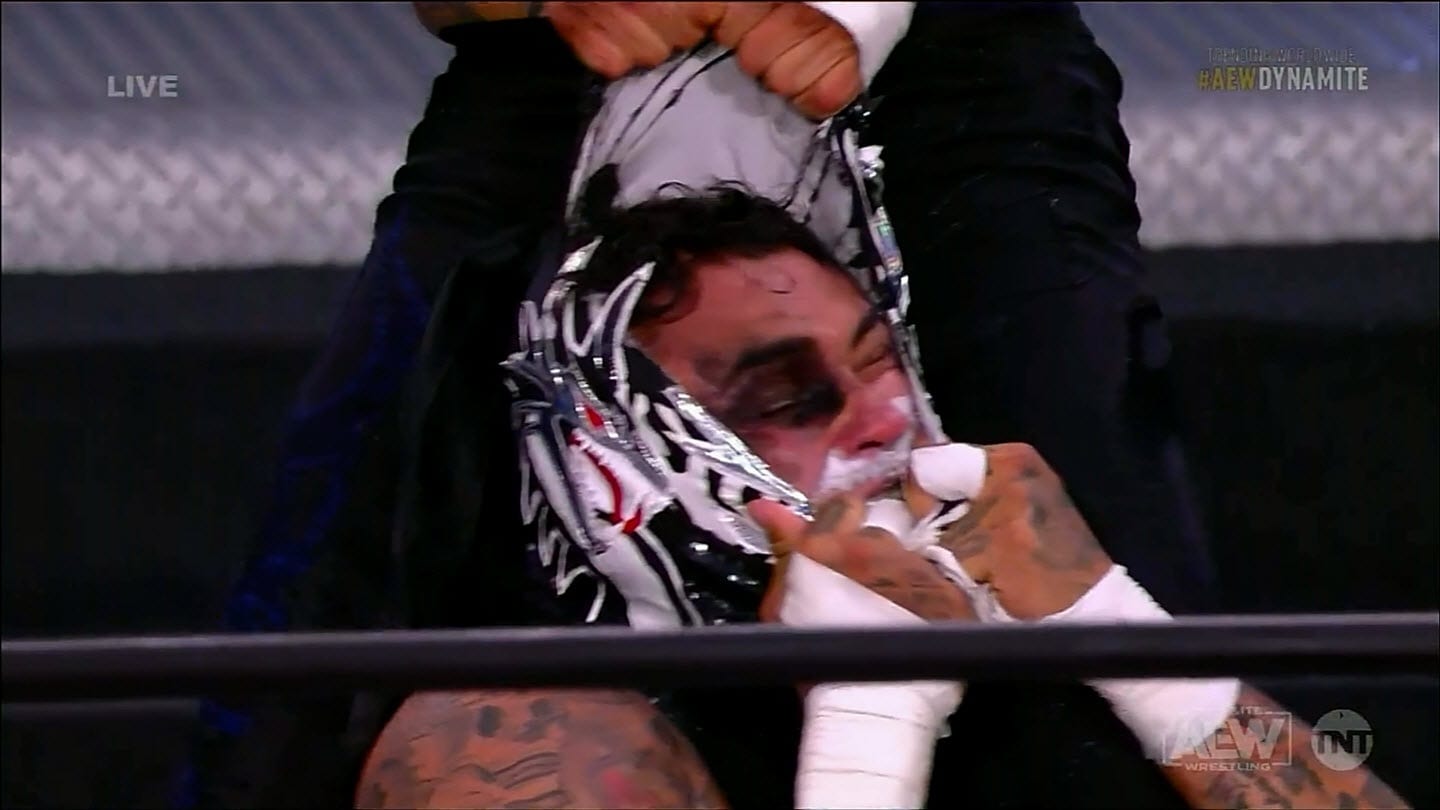 Watch: Rey Fenix and Penta El Zero M almost get unmasked on AEW Dynamite