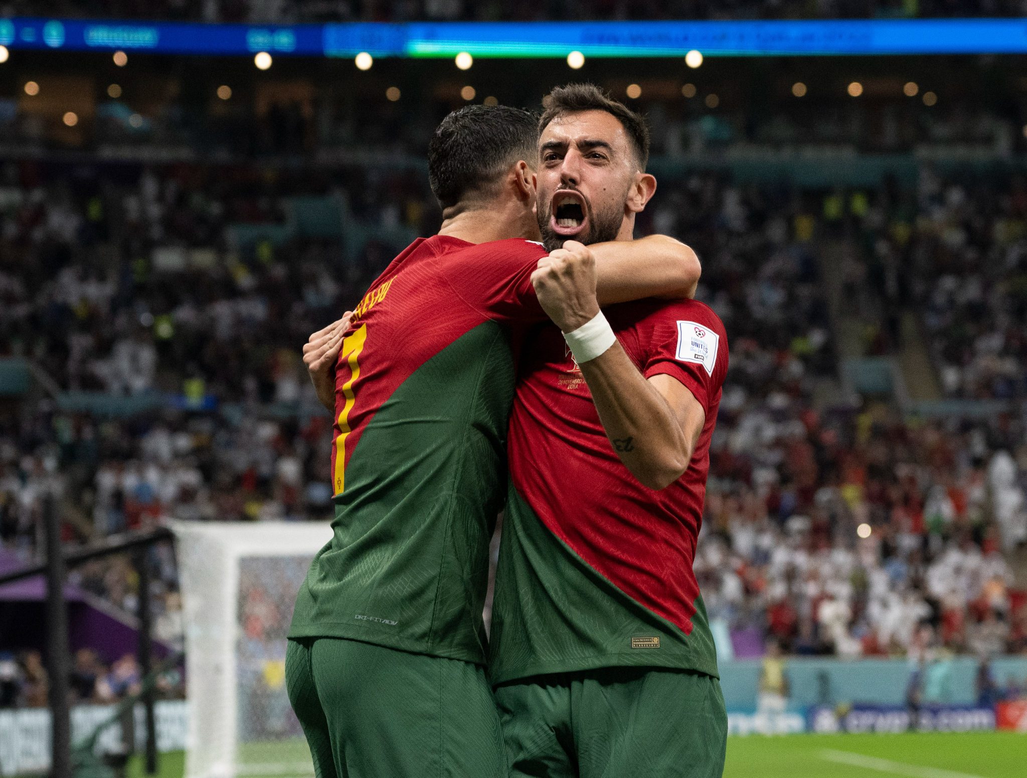 FIFA World Cup 2022: Bruno Fernandes Brace Against Uruguay Secures ...