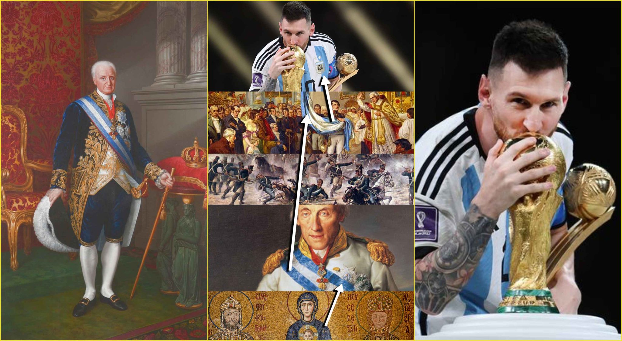 Why Do The Argentina Football Team Wear Blue and White Jersey
