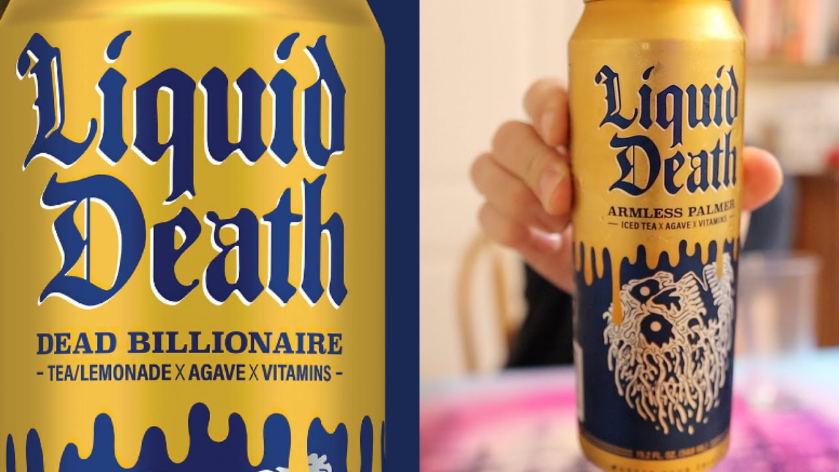 Armless Palmer to Dead Billionaire: Liquid Death Renamed Drink After ...
