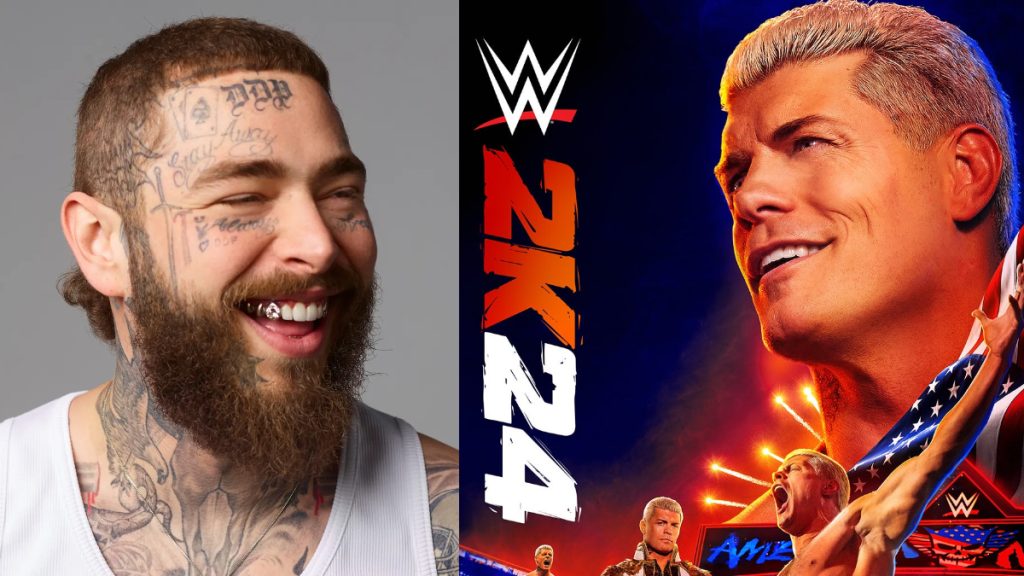 Post Malone Confirmed as a Playable Character in WWE 2K24 Video Game