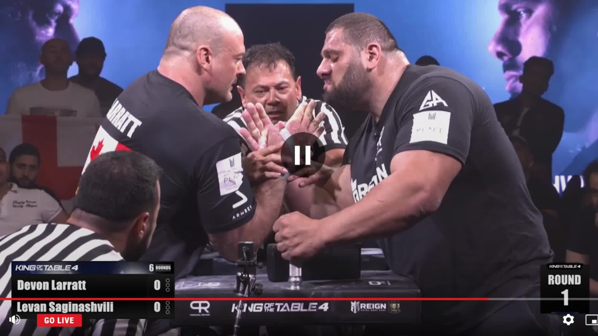 East vs West 12 Results: Levan Saginashvili defeats Devon Larratt in the rematch