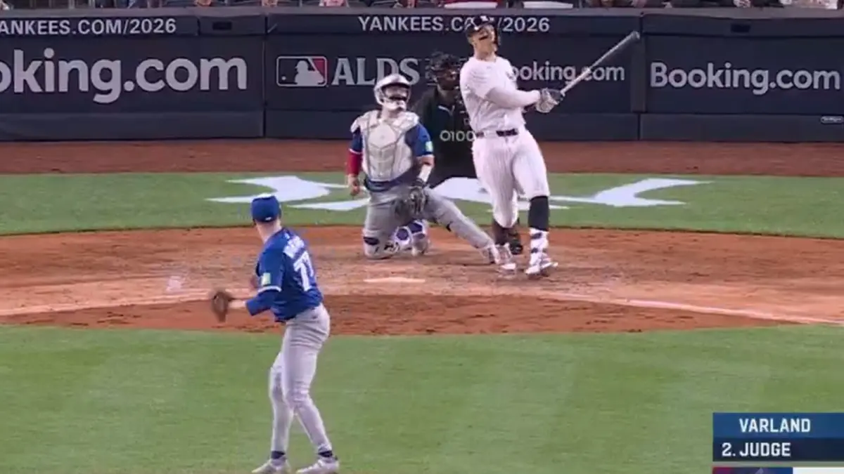 Aaron Judge attributes his crucial game-tying HR to an unexpected source