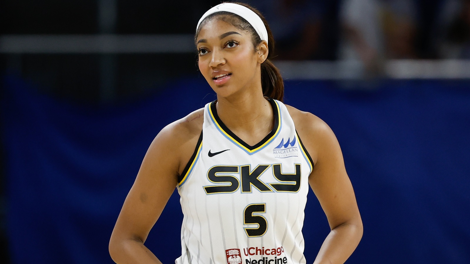 The NBA center affirms that he is seeing Angel Reese